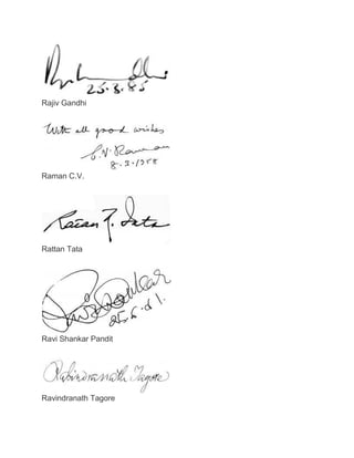 Rare collection signatures | PDF