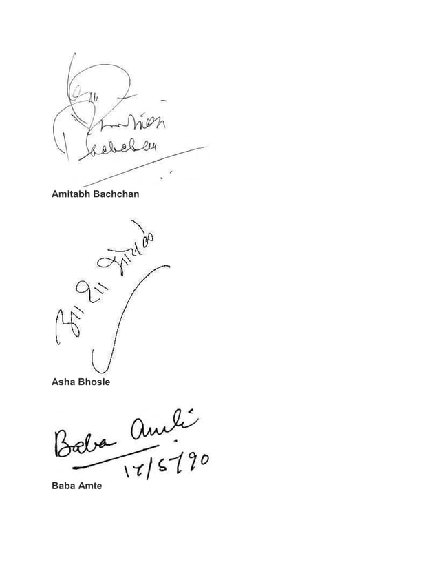 Rare collection signatures | PDF