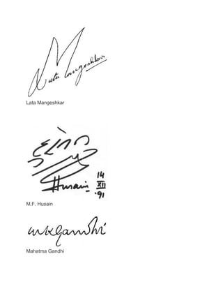Rare collection signatures | PDF