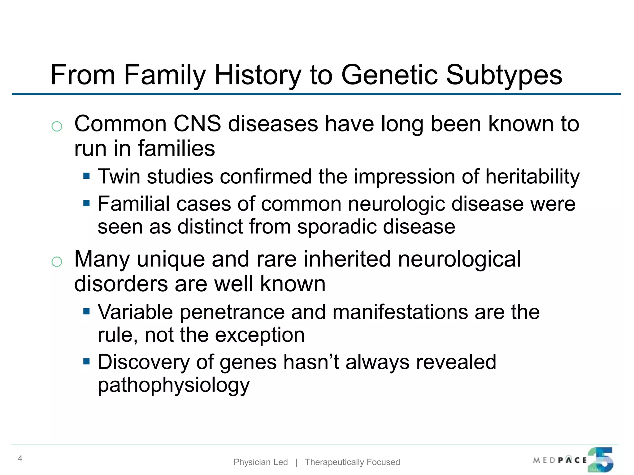 Rare Disease Disorders and CNS Drug Development – Paving the Way for ...
