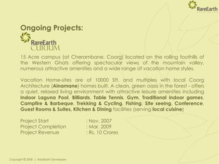 Rare Earth Corporate Presentation | PPT