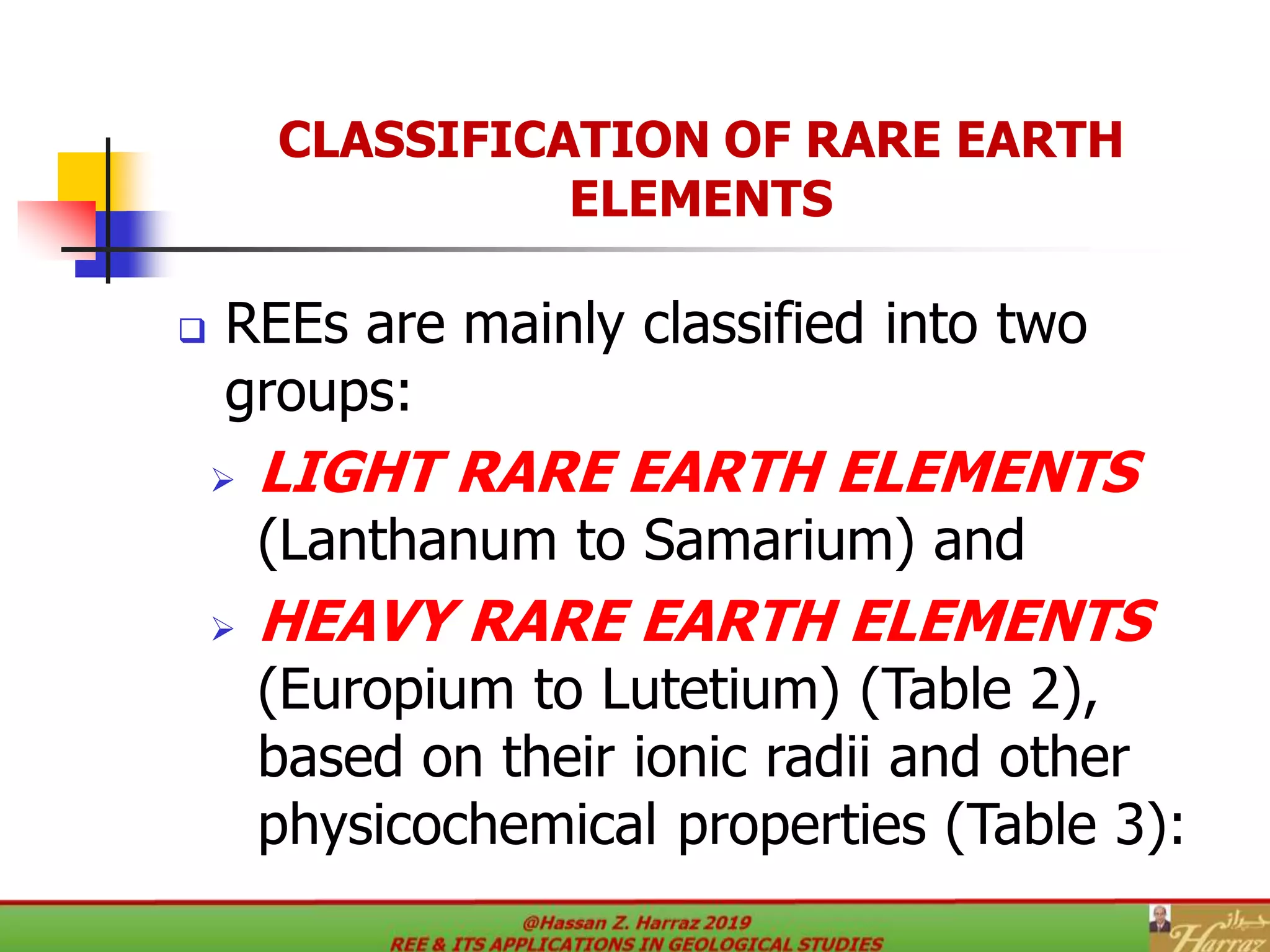 Rare earth elements and its applications in geological studies | PDF