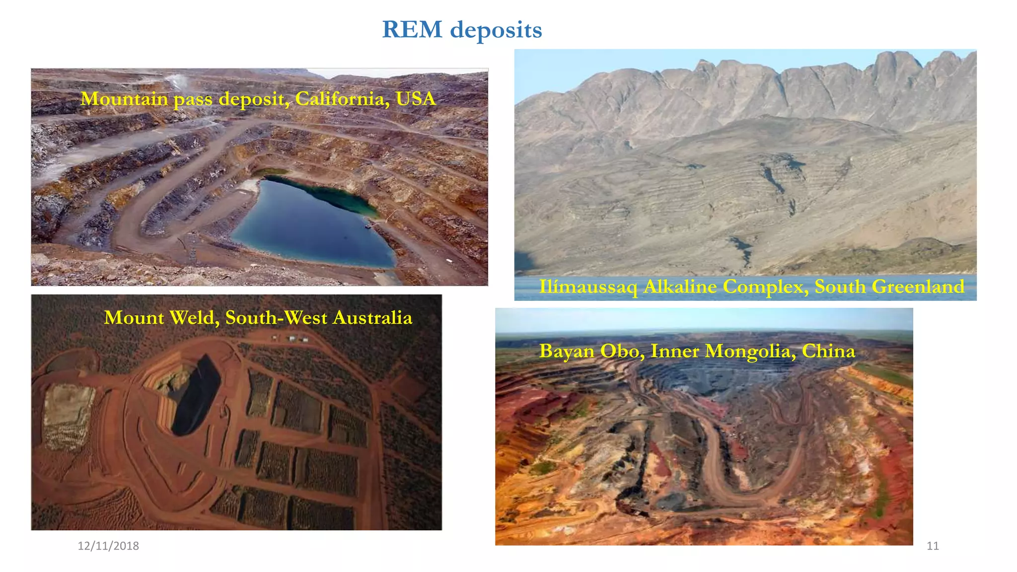 Rare earth elements and their properties and their applications in ...