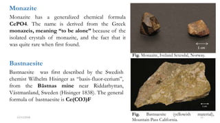 Rare earth elements and their properties and their applications in ...