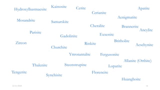 Rare earth elements and their properties and their applications in ...
