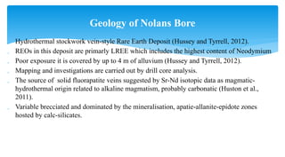 RARE EARTH ELEMENTS (REEs) of Mount Weld in Western Australia and ...