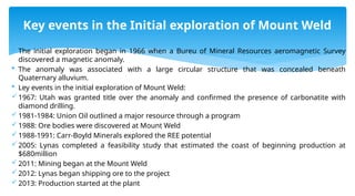 RARE EARTH ELEMENTS (REEs) of Mount Weld in Western Australia and ...