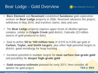 Rare Element Resources - June 2010