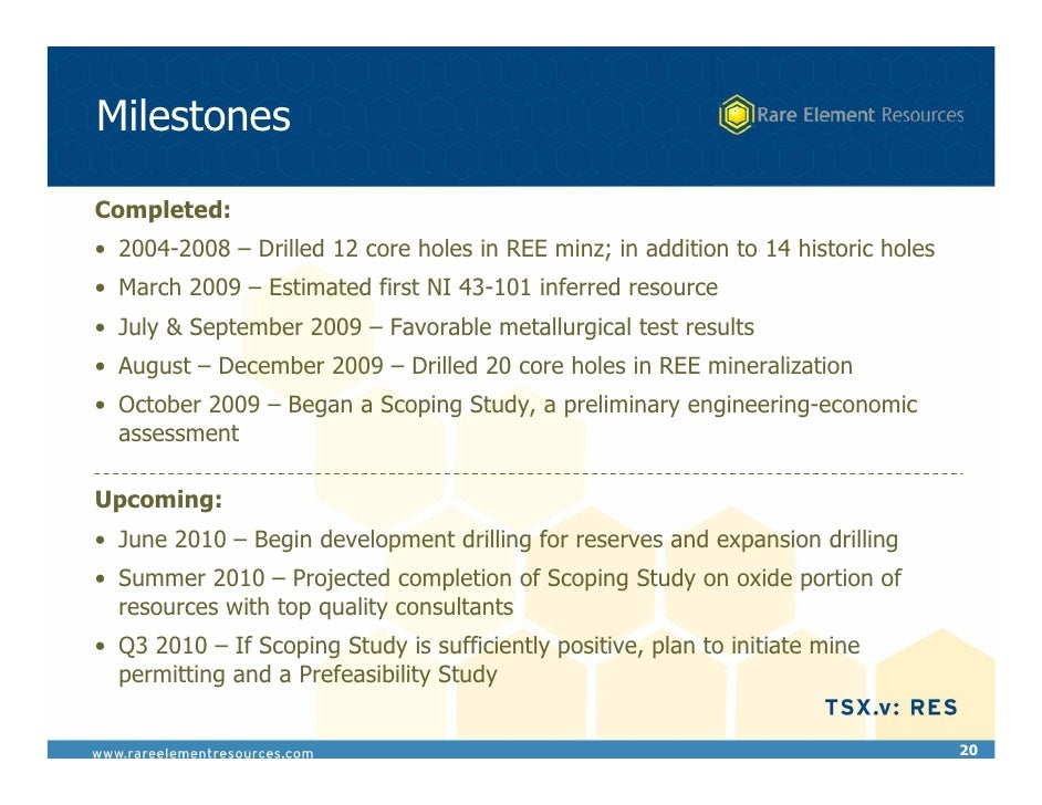 Rare Element Resources - June 2010