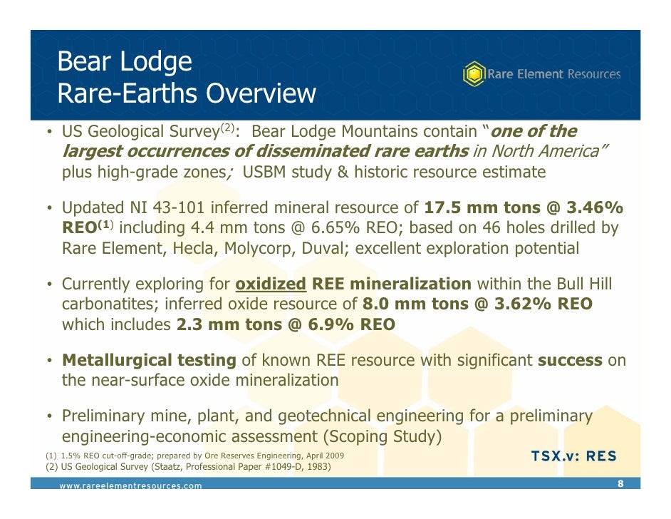 Rare Element Resources - June 2010