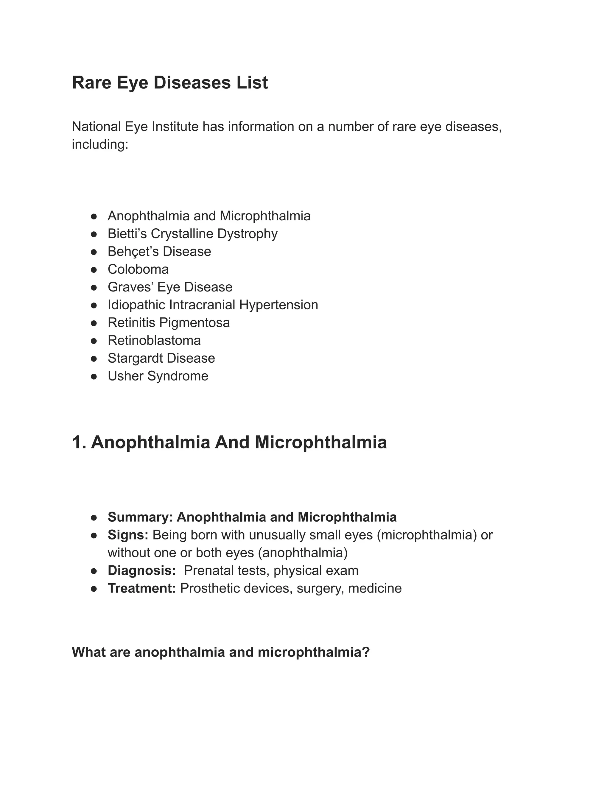 Rare Eye Diseases List.pdf