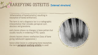 Radiolucent Rarefying Osteitis