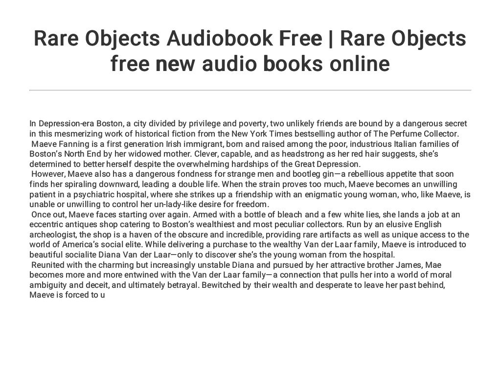 rare-objects-audiobook-free-rare-objects-free-new-audio-books-online
