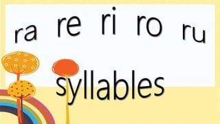 Objects that Begin with Rr | PPTX