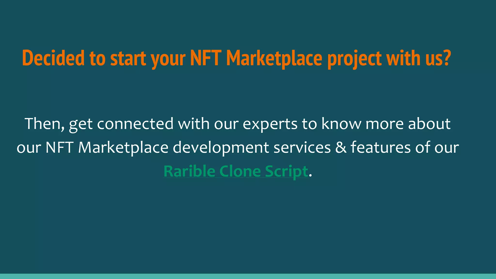 Rarible clone script | PPT