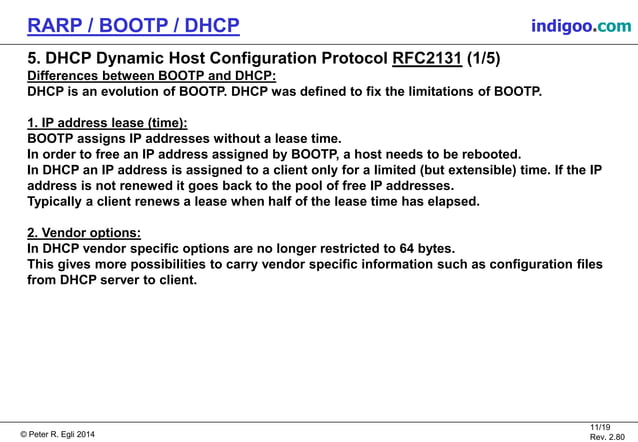 RARP, BOOTP, DHCP and PXE Protocols | PDF