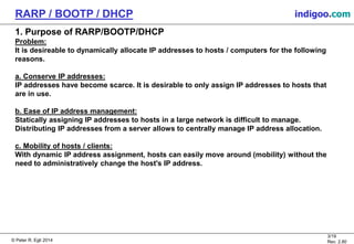 RARP, BOOTP, DHCP and PXE Protocols | PDF