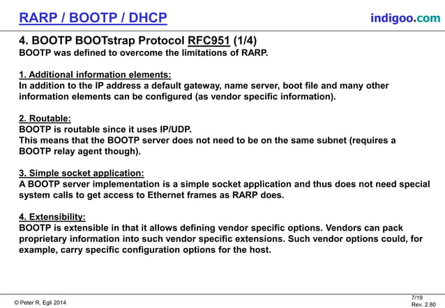 Rarp Bootp Dhcp And Pxe Protocols