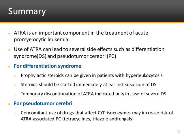 All-trans retinoic acid related complications in a patient with acut…