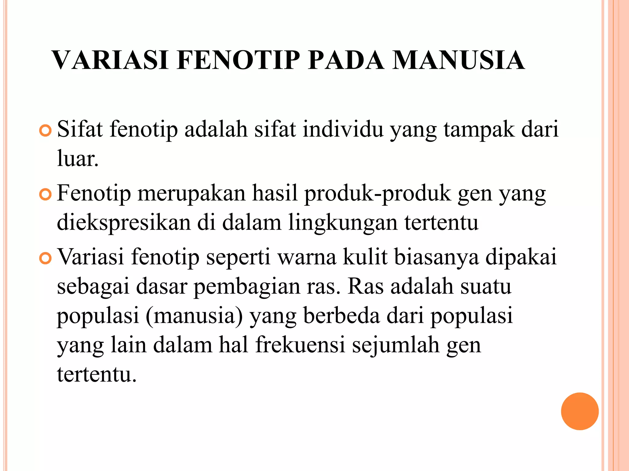 Ras ras dan spesies manusia | PPTX