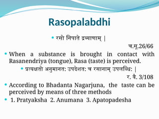 Rasa-2.pptx second year BAMS students DG | PPTX