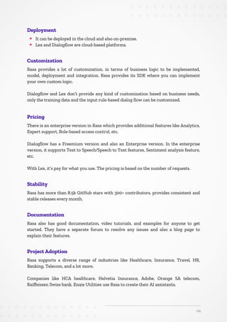 Why Rasa Chatbot - Ideas2IT | PDF