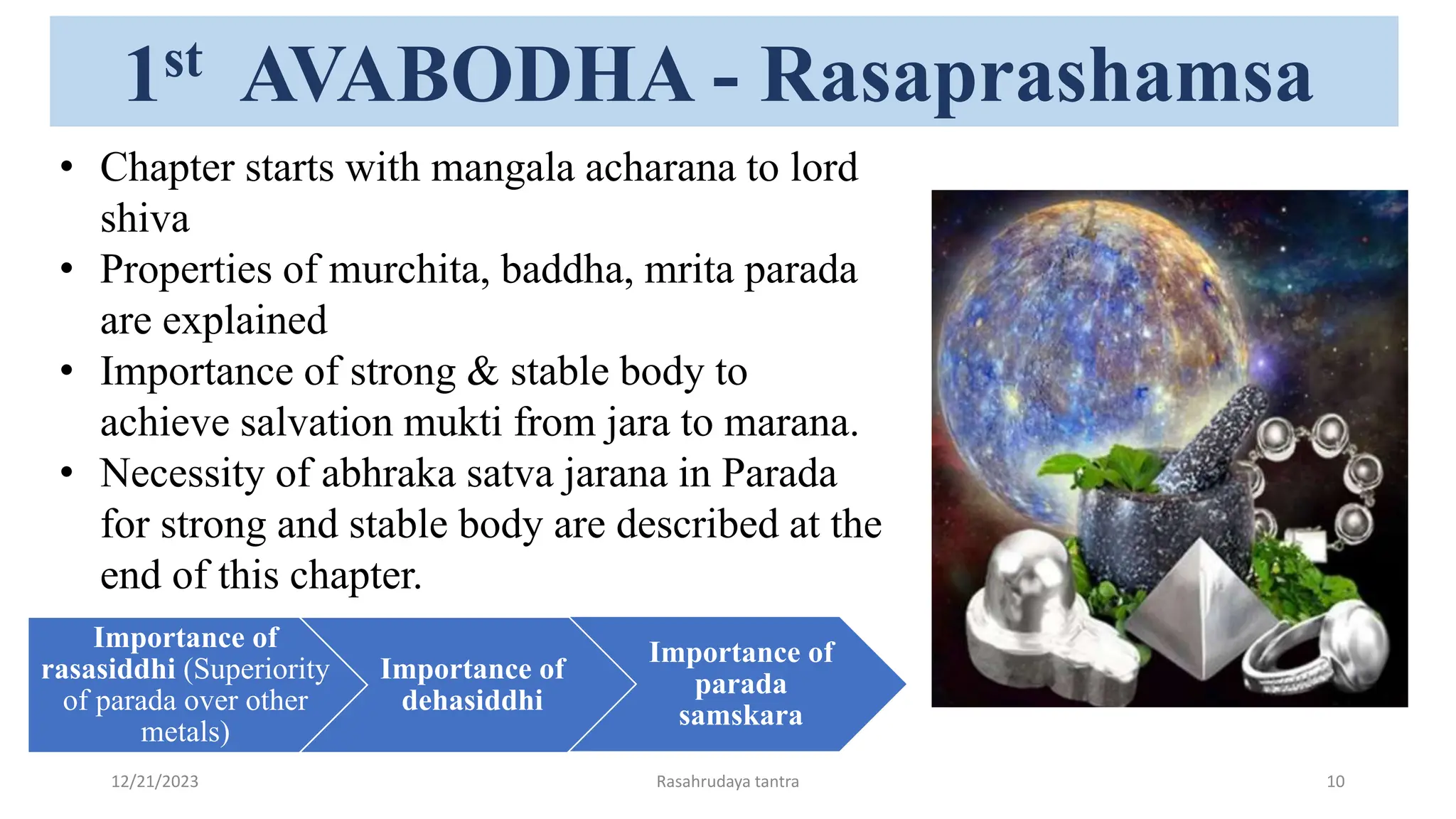 Rasa hrudaya tantra -- 9th Century book | PDF