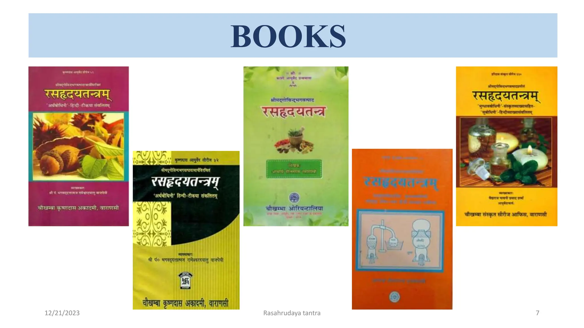 Rasa hrudaya tantra -- 9th Century book | PDF