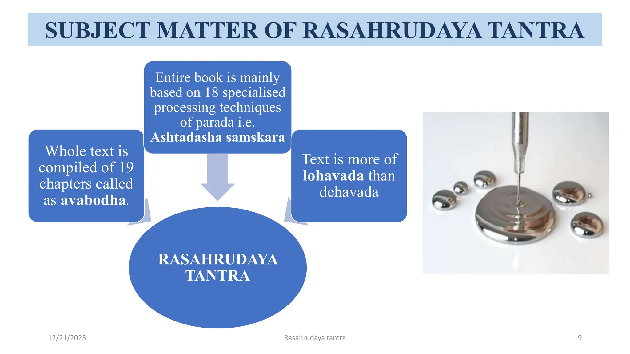 Rasa hrudaya tantra -- 9th Century book | PDF