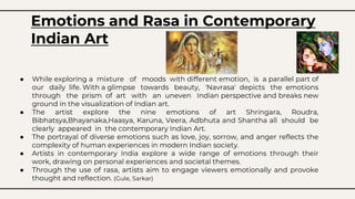 Rasa in Contemporary Indian Art and Cinema .pptx