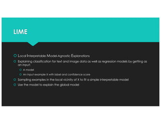 Rasa NLU and ML Interpretability | PDF