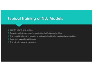 Rasa NLU and ML Interpretability | PDF