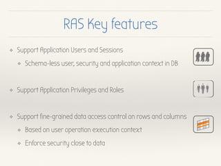 Real Application Security (RAS) and Oracle Application Express (APEX) | PDF