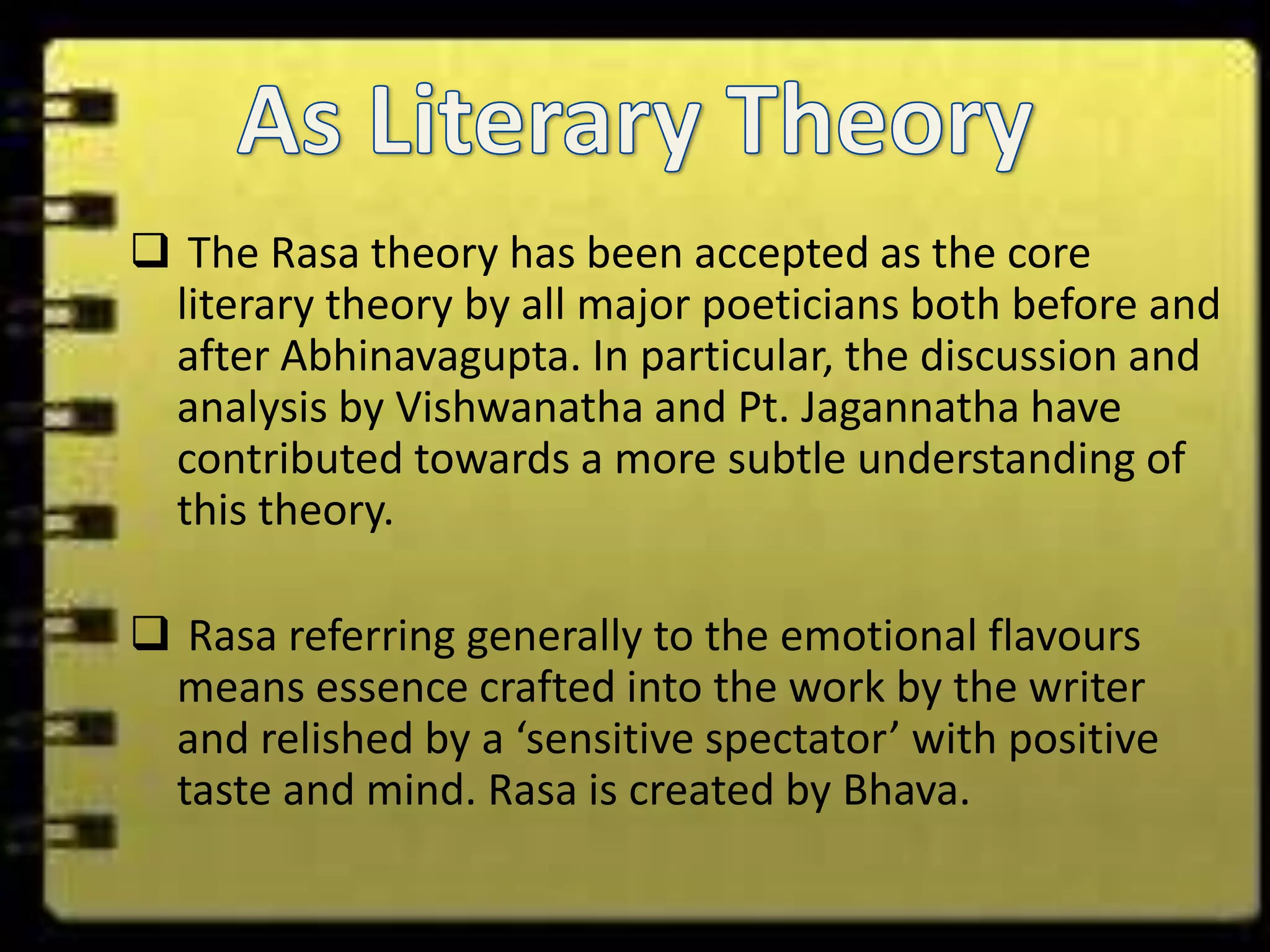 Rasa Theory : AbhigyanShakuntalam | PPTX