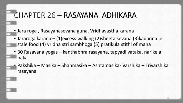 Rasa ratna samuchaya - 12- 30 chapters | PPTX