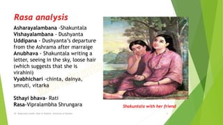 Rasa theory- Rasasutra of bharata | PPTX