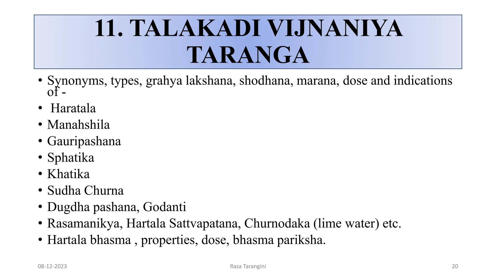 Rasa Tarangini by Dr. Vimarsha bhatkalkar | PPTX