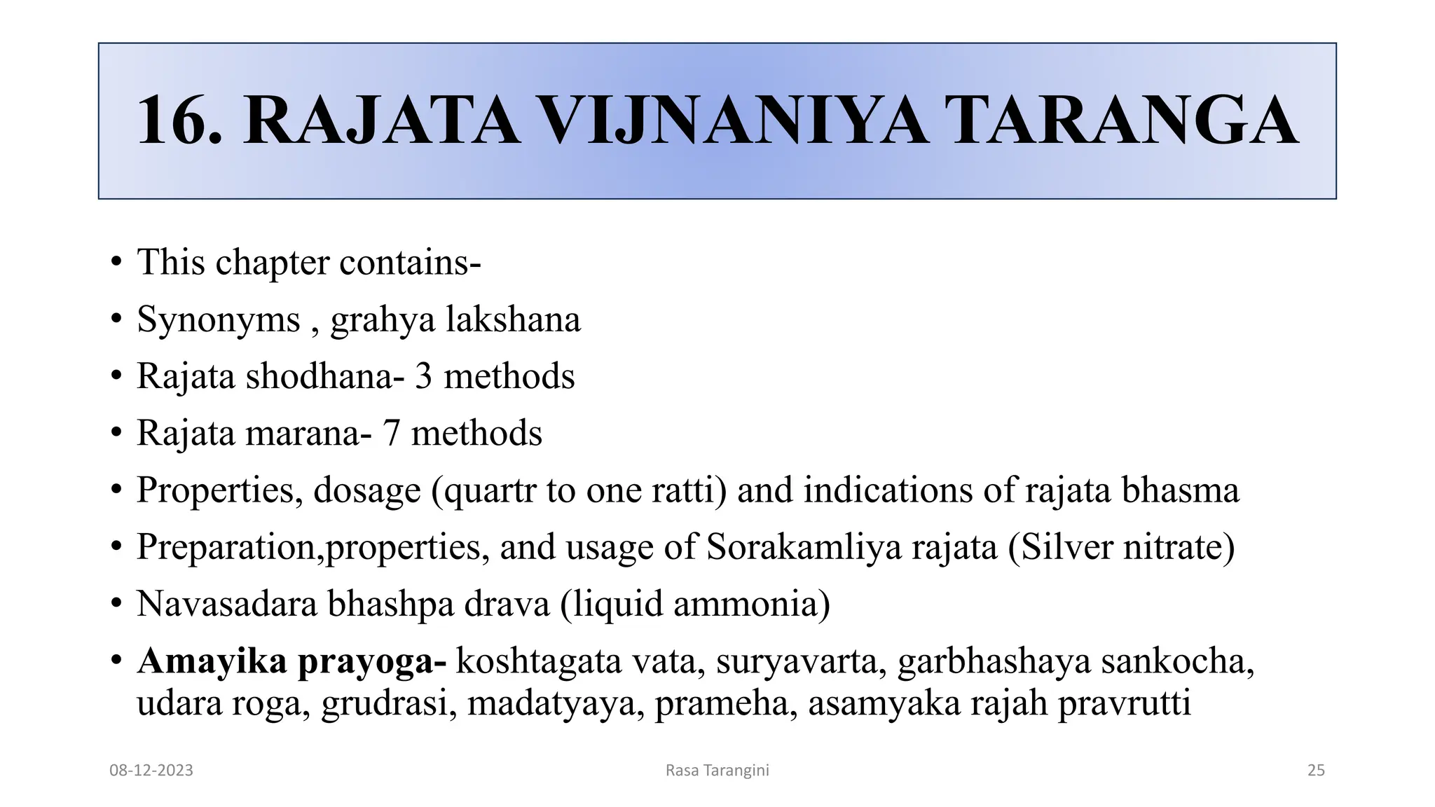 Rasa Tarangini by Dr. Vimarsha bhatkalkar | PPTX