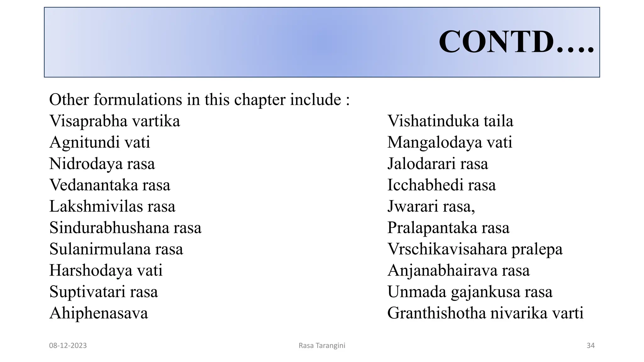 Rasa Tarangini by Dr. Vimarsha bhatkalkar | PPTX
