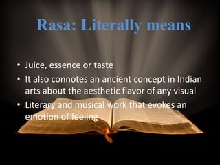 Rasa theory | PPTX