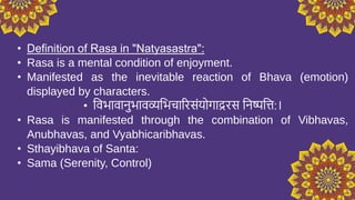 Rasa Theory Introduction by Bharat Muni.pptx