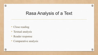 Rasa Theory | PPTX