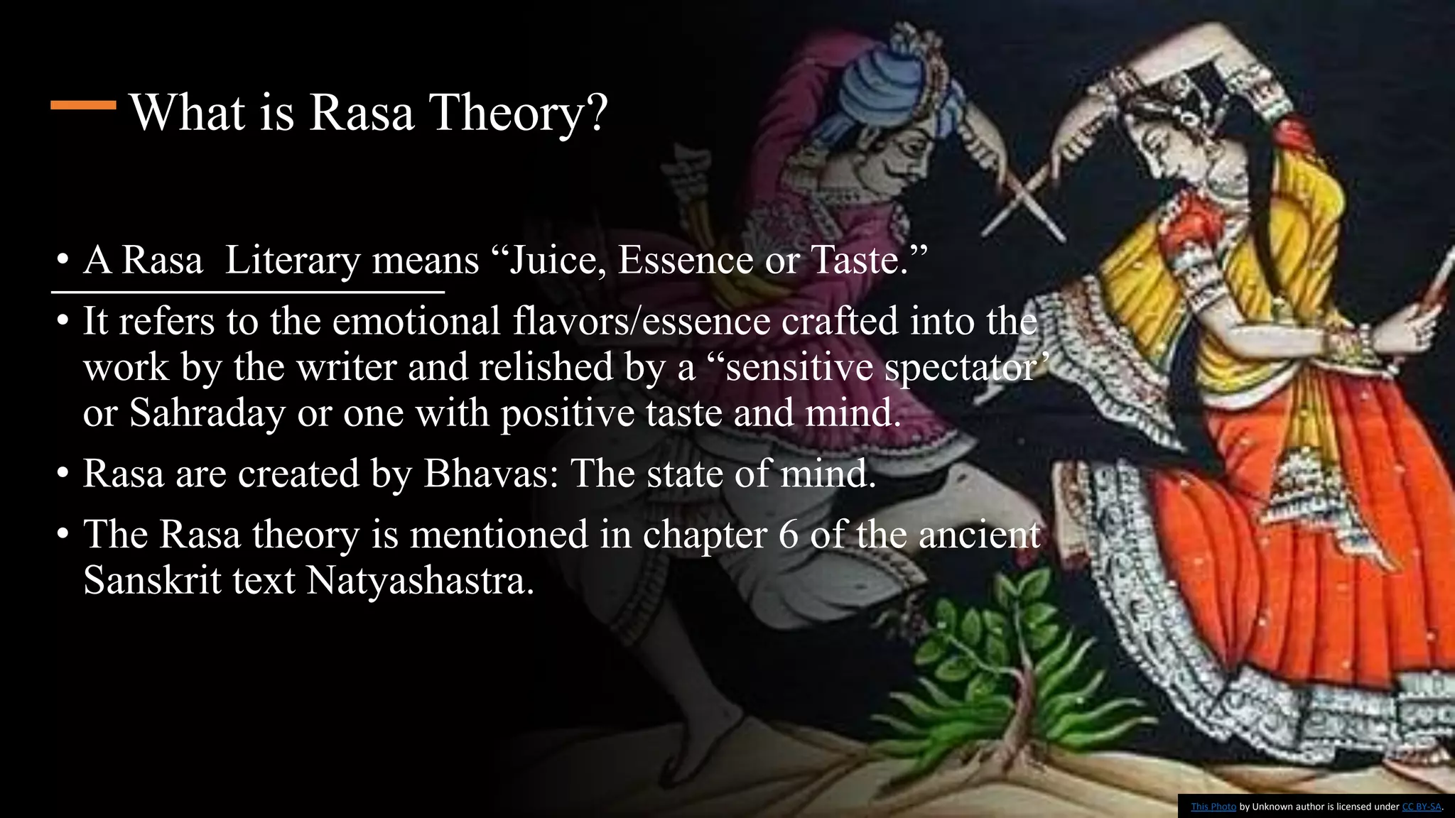 Rasa Theory in Vitthal Teedi