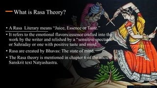 Rasa Theory in Vitthal Teedi | PPT