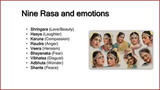 Rasa theory of ‘Bharat Muni’ presentation by Anuj kumar maurya | PPTX