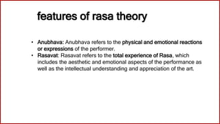 Rasa theory of ‘Bharat Muni’ presentation by Anuj kumar maurya | PPTX