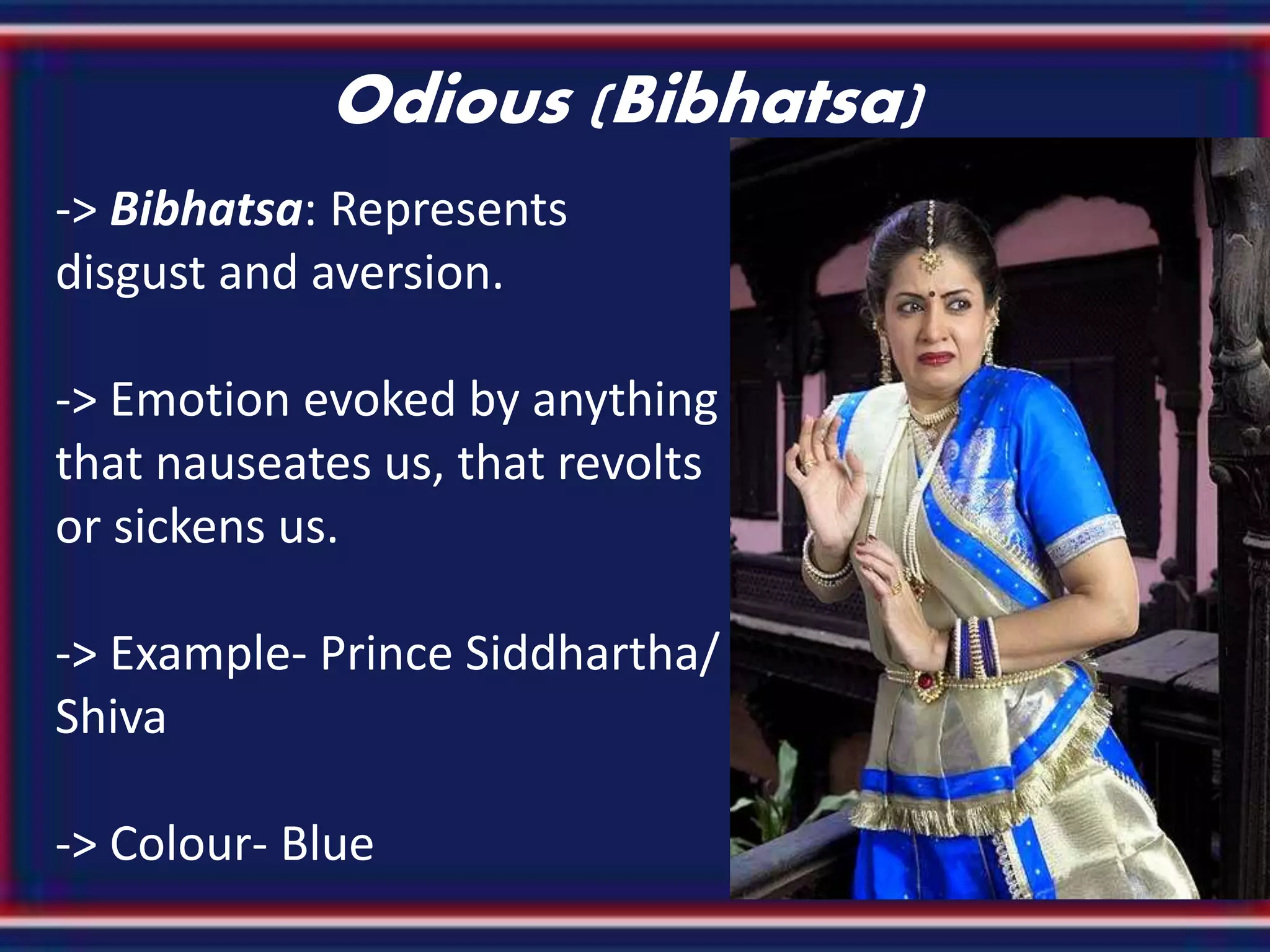 Rasa theory presentation | PPTX