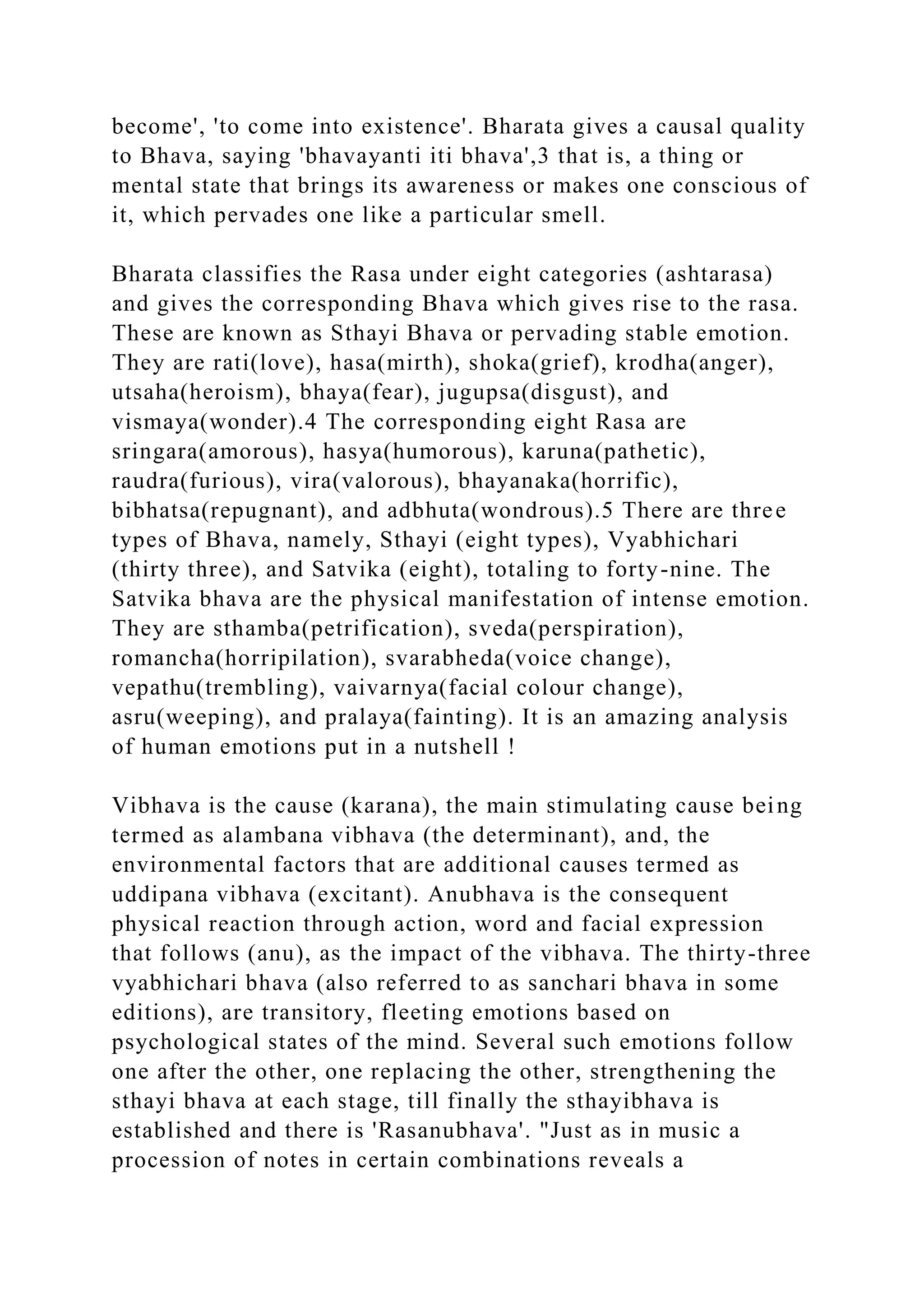 Rasa Theory with reference to Bharatas Natyashastrana hi RAS.docx