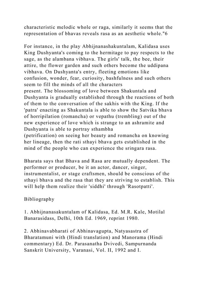 Rasa Theory with reference to Bharatas Natyashastrana hi RAS.docx
