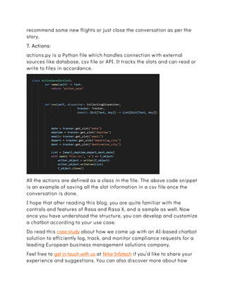 a guide to install rasa and rasa x | Nitor Infotech | PDF